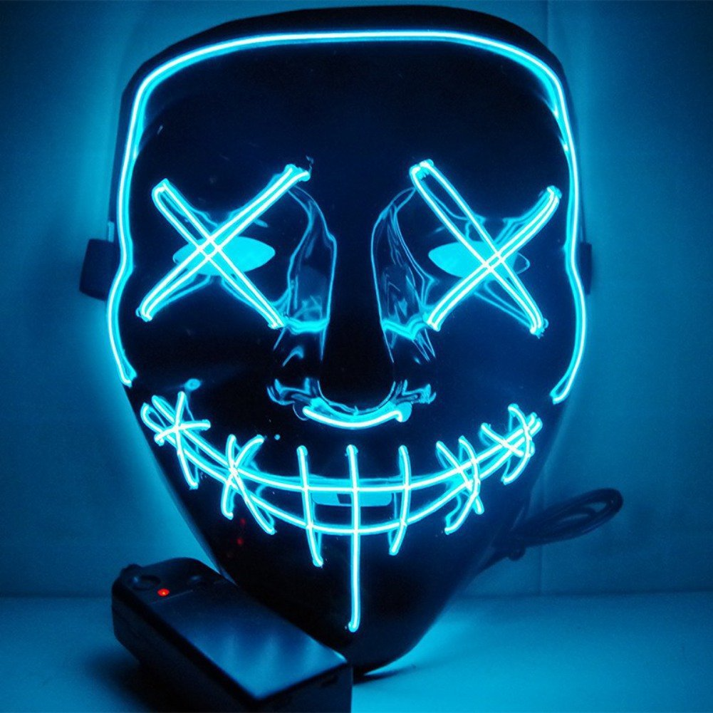 GlowGrimace | Light Up Any Party with a Stunning LED Mask – SohoBloo Shop