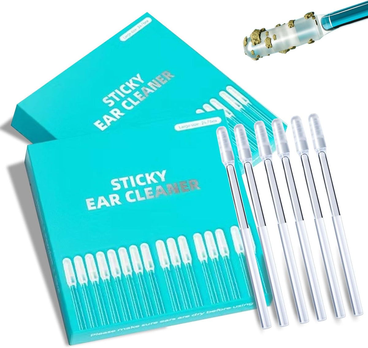 Sticky Ear Bar - The Ultimate Ear Cleaning Solution 👂 (2 boxes ...
