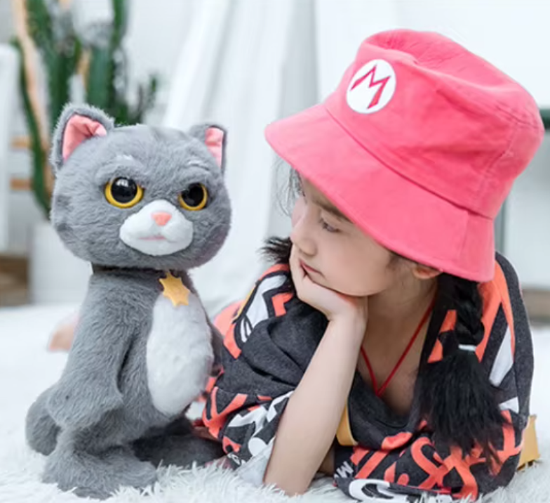 Make Playtime Magical with the Electric Plush Toy Cat! – SohoBloo Shop