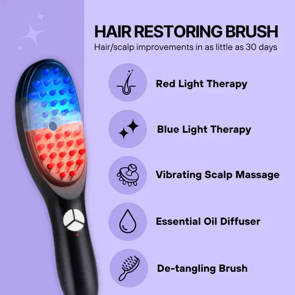 GlowRevive Brush | Boost Hair Health & Shine – SohoBloo Shop